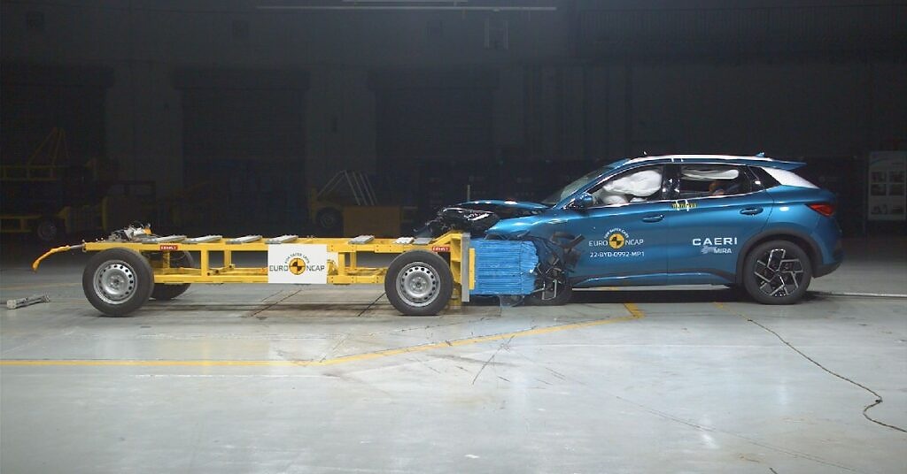 BYD Atto 3 scores 5 stars in Euro NCAP crash tests